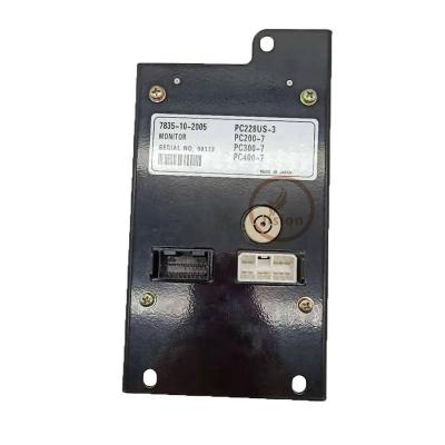 China 7835-10-3002 Monitor Display Panel For PC138US-2 PC138US-2E Excavator for sale