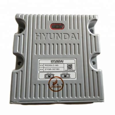 China OEM R220LC-9S Excavator CPU Controller 21Q6-32180 21Q6-32181 for sale