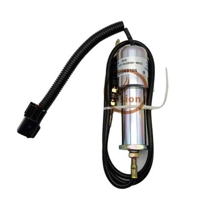 China Doosan 24V Shut off Solenoid Valve 11N6-66030 fits for R210 R215 DH220-5 for sale