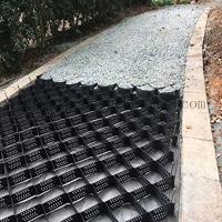 China Plastic Geocell for Driveway and Slope Protection in Hotel Parking Construction for sale