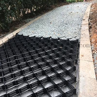 China Plastic Geocell for Driveway and Slope Protection in Hotel Parking Construction for sale