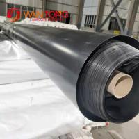 China GB/ASTM GRI-GM13 Standard Black HDPE Geomembrane Pond Liner for Fish Shrimp Pond for sale