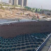 China Plastic Geocell for Driveway and Slope Protection in Hotel Parking Construction for sale