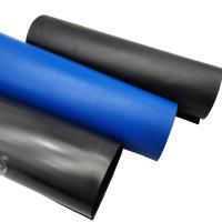 China GB/ASTM GRI-GM13 Standard Black HDPE Geomembrane Pond Liner for Fish Shrimp Pond for sale
