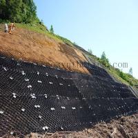 China Plastic Geocell for Driveway and Slope Protection in Hotel Parking Construction for sale
