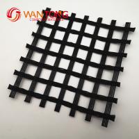 China High Tensile Strength Polyester PVC Biaxial Geogrid Traditional Design for Industrial for sale
