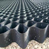 China 330mm-1000mm Welding Distance HDPE Geocell for Slope Protection Honeycomb Design for sale