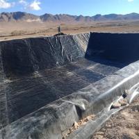 China Industrial Design Style Geomembrane Smooth Dam Liner for Lower 1.5mm HDPE Geomembrane for sale