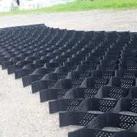 China Stabilize Gravel with Geocell 330mm-1000mm Welding Distance and Textured Surface for sale