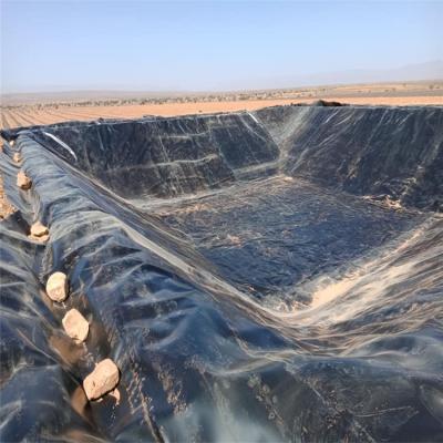 China Fish Farm Pond Liner HDPE Geomembrane Roll Size for Effective Leakage Prevention for sale