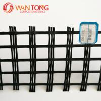 China Civil Engineering Basalt Reinforcing Fiberglass Geogrid Mesh 12.7*12.7mm Length 50-200m for sale
