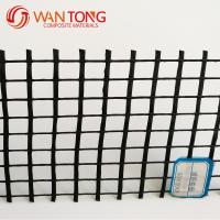 China CE/ISO9001 Approved 25-200kn/m Road Construction Uniaxial Biaxial PVC Coated Polyester Geogrid Mesh for sale