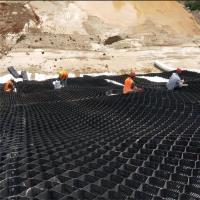 China Requested Size HDPE Gravel Stabilizer Grid Geocell for Driveways Traditional Material for sale
