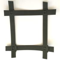 China Embankment Construction Steel-Plastic Welding Geogrid with 50Kn/m Tensile Strength for sale