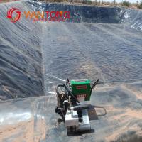 China 1mm Geomembrane Hdpe for Pond Dam Lagoon Liner Manufactured to ASTM GRI-GM13 Standard for sale