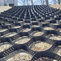 China Textured Smooth Surface 100mm Height HDPE Geocell for Durable Infrastructure Projects for sale