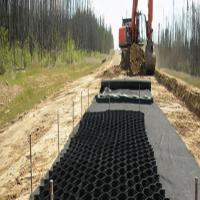 China Textured Smooth Surface 100mm Height HDPE Geocell for Durable Infrastructure Projects for sale
