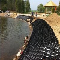 China Improve Retaining Wall Stability with Height 100mm Gravel Stabilizer Geocell Solution for sale