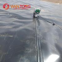 China EPDM Geomembrane Sheet 0.5mm Blue Pond Liner for Waterproofing LLDPE HDPE for sale