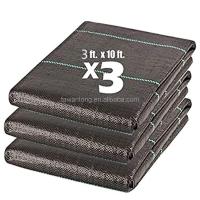 China UV Protection Black Fabric Plastic PP Woven Geotextile for High Tensile Strength for sale