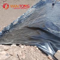 China EPDM Geomembrane Sheet 0.5mm Blue Pond Liner for Waterproofing LLDPE HDPE for sale