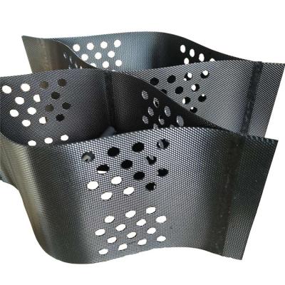 China Traditional Style HDPE Geocell for Construction Height 50mm 75mm 100mm 150mm 200mm for sale