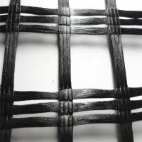 China Polyester Geogrid for Road Construction Strengthen Basal Embankments and Slope Walls for sale