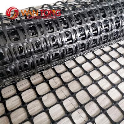 China 55kn PP Biaxial Geogrid Prices for Road Construction in Traditional Design Style for sale