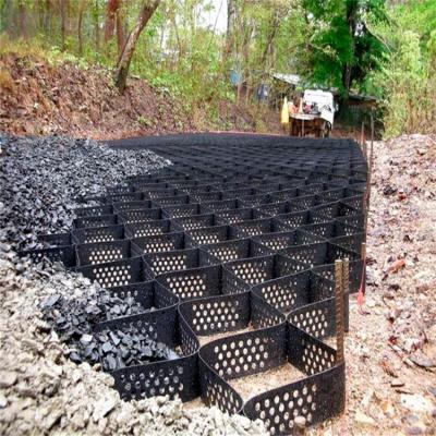 China Double Colour HDPE Geocell Gravel Stabilizer for Road Construction and Slope Protection for sale