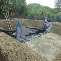China Smooth Textured Surface 1.5mm HDPE Geomembrane for Waterproof Plastic Dam 1.0mm for sale