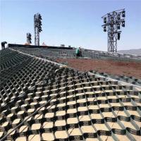 China 2m Normal Width Geocell HDPE Gravel Stabilizer Ground Grid Wantong Geo Cell 50mm Plastic for sale