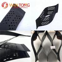 China 2m Normal Width Geocell HDPE Gravel Stabilizer Ground Grid Wantong Geo Cell 50mm Plastic for sale