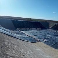 China Smooth Geomembrane HDPE Dam Fish Tank Agricultural Pond Liner Geomembranes 1mm 2mm for sale