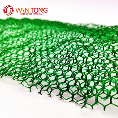 China Landscape Plastic Steel Mesh Grass Reinforcement 3D Mat Geomat for Erosion Control for sale