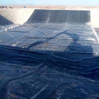 China Smooth Geomembrane HDPE Dam Fish Tank Agricultural Pond Liner Geomembranes 1mm 2mm for sale