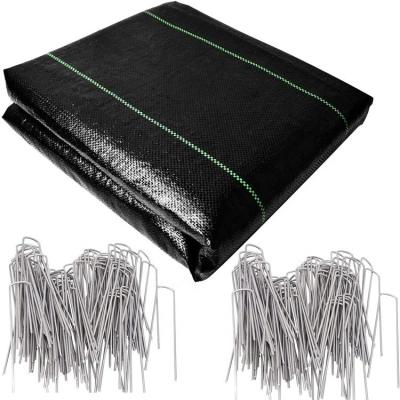 China Construction Black White Yellow Color PP Woven Geotextile Length 50-100m/roll at Request for sale