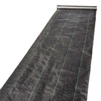 China Construction Black White Yellow Color PP Woven Geotextile Length 50-100m/roll at Request for sale