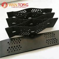 China 50-250mm Textured Perforated HDPE Geocell for Smooth and Long-Lasting Road Construction for sale