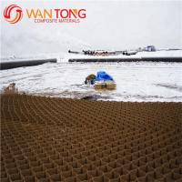 China 50-250mm Textured Perforated HDPE Geocell for Smooth and Long-Lasting Road Construction for sale