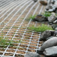 China Black High Strength UV Resistance Biaxial Polypropylene Geogrids for Roads or Lands for sale