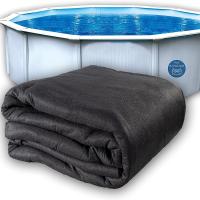 China 12-Foot Round Pool Liner Pad with Non Woven Geotextile Length 50-100m Outdoor Precut for sale