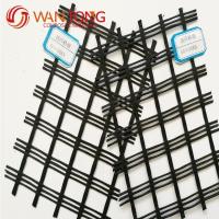 China PVC Coated Geogrid for Soil Reinforcement and Chinese Design Style Road Construction for sale