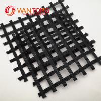 China Polyester Coating Geogrid for Durable Roadbed Reinforcement in Mining Operations for sale