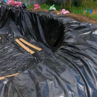 China 1mm/1.5mm HDPE Geomembrane Pool for Fish Pond GB/ASTM GRI-GM13 Long-Lasting Solution for sale