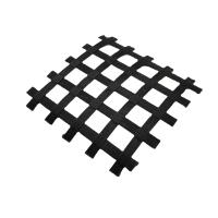 China White Polyester Uniaxial Geogrid with PVC Coating 30kn/M-1000kn/M in Chinese Design for sale