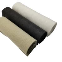 China White Non Woven Geotextile 100% Polyester PET Staple Fiber Needle Punched 100g 200g 300g for sale