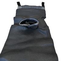 China Black PP Woven Geotextile Geotube for Bank Protection and Roof Garden Road Base for sale