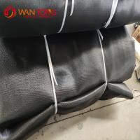 China Black PP Woven Geotextile Geotube for Bank Protection and Roof Garden Road Base for sale