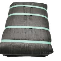 China 3.81*15.24m High Tensile Strength PP/PE Woven Geotextile for Soil Foundation Improvement for sale