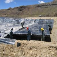 China 0.5mm 1.0mm 1.5mm HDPE Geomembrane for Fish Farming Durable Agricultural Pond Liners for sale